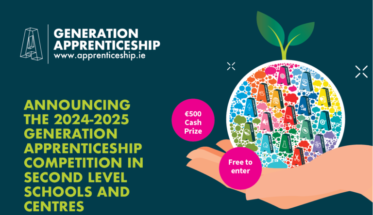 Apprenticeship Ireland – Schools and Centres Competition for 2025. – TY HUB